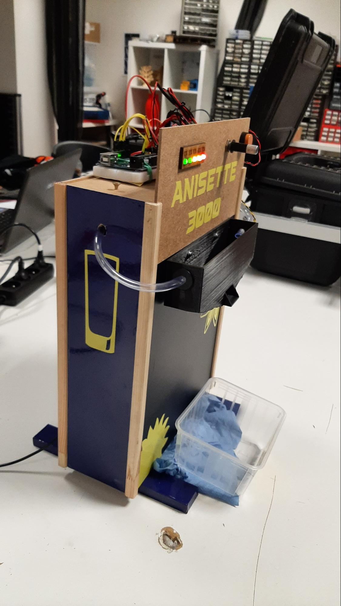 Anisette 3000 – Distributeur automatique de boisson anisée | LABSud